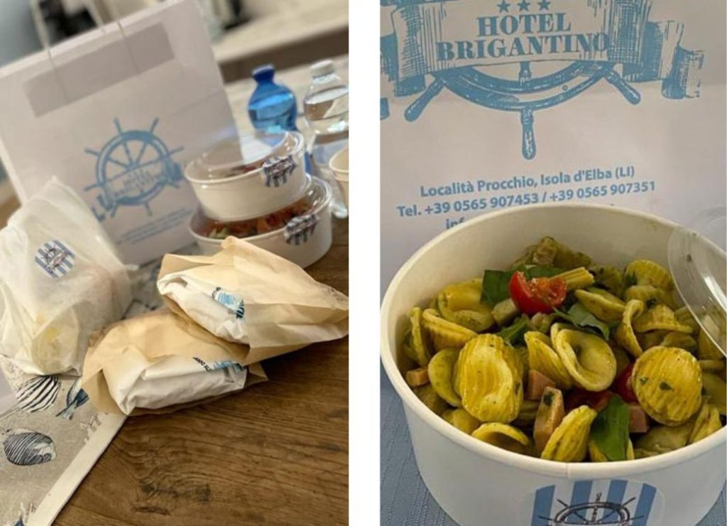 Il ristorante - Hotel Brigantino